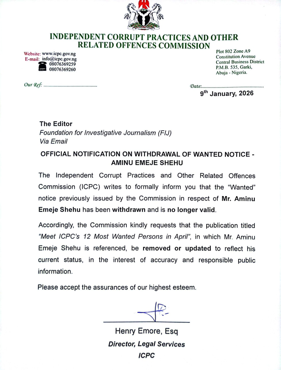Full List: ICPC’s Most Wanted Persons Rise From 12 to 35 in One Year