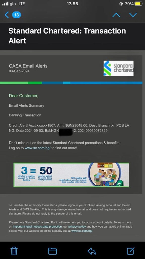 After FIJ's Story, Standard Chartered Refunds Lagos Resident's Money ...